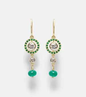 Ileana Makri Emerald Cut Earrings
