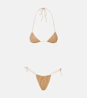 Oseree Lumière Bikini - Gold