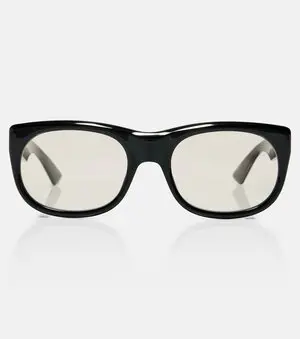 Saint Laurent Saint Laurent Square Frame Sunglasses Black