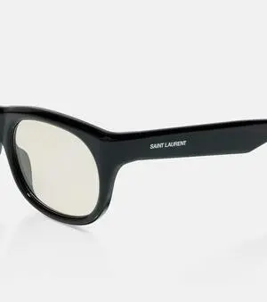 Saint Laurent Square Frame Sunglasses - Black
