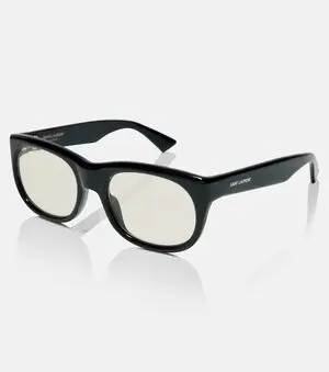 Saint Laurent Square Frame Sunglasses - Black