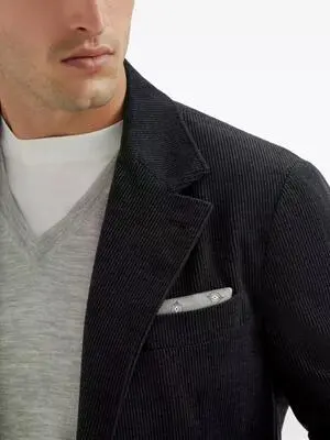 Brunello Cucinelli Silk Pocket Square - Green