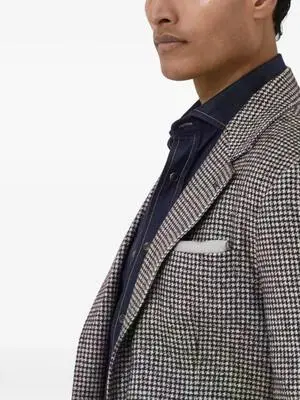 Brunello Cucinelli Silk Pocket Square - Grey
