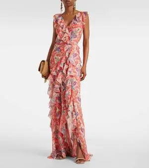 GIANVITO ROSSI Ribbon Patent Leather Sandals