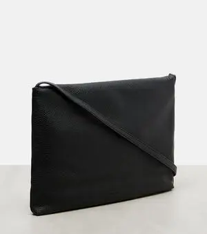 THE ROW Leather Messenger Bag