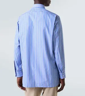 Charvet Striped Cotton Poplin Shirt