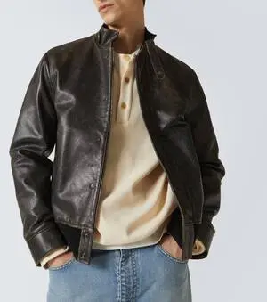 THE ROW Edrice Leather Jacket