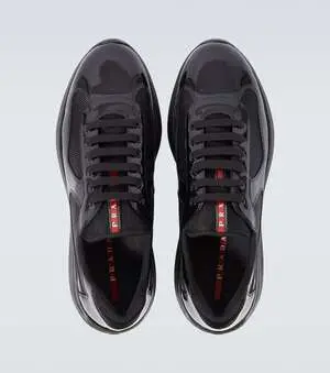 Prada Patent Leather Sneakers