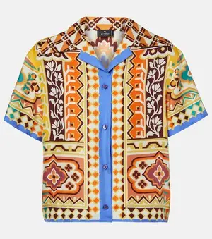 Etro Printed Silk Shirt - Multicoloured