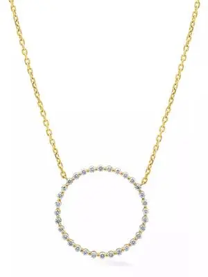 LARK & BERRY 14kt Yellow Diamond Pendant Necklace - Gold