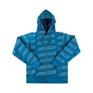 Supreme Repeat Zip Up Hooded Sweatshirt