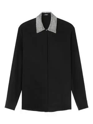 Versace Embellished-collar Shirt