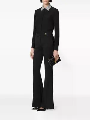 Versace Embellished-collar Shirt