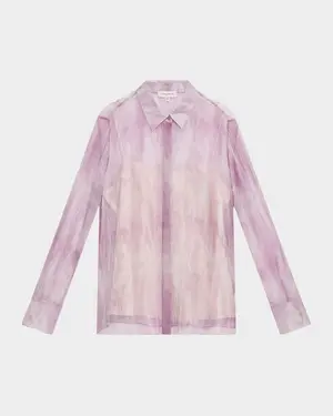 Lafayette 148 New York Sheer Shirts For Women
