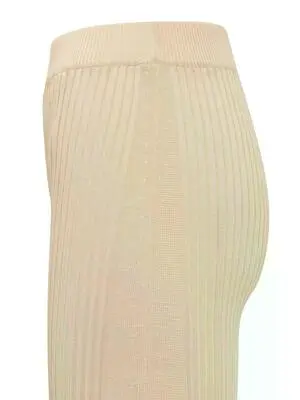 JIL SANDER Ribbed-knit Trousers