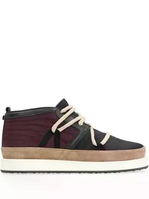 VOLTA Leather Sneakers - Black