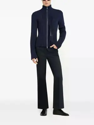 COURREGES Knitted Zip Cardigan