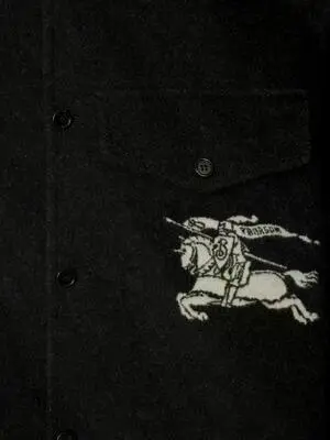 Burberry Ekd Wool Overshirt
