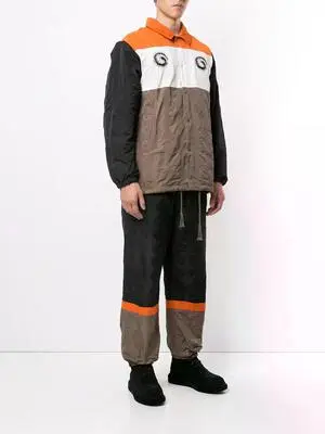 Undercover Colour-block Logo-print Jacket
