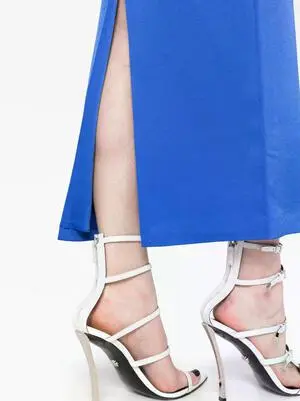 Alex Perry Linden Satin Midi Dress