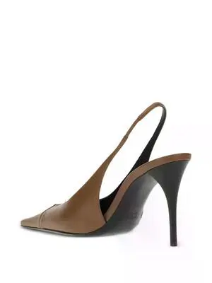 Saint Laurent Babylone Pumps - Brown