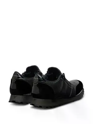GIUSEPPE ZANOTTI Ilde Run Double-zip Low-top Sneakers - Black