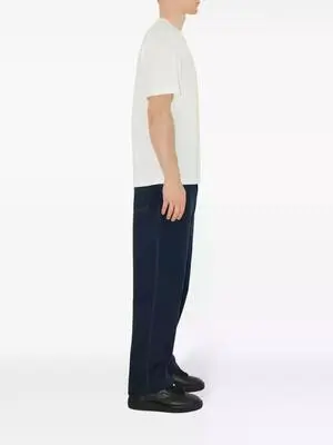 Burberry Ekd-textured Cotton T-shirt