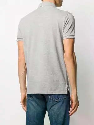 Polo Ralph Lauren Embroidered Logo Polo Shirt - Grey
