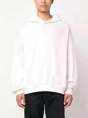 Acne Studios Logo-print Drop-shoulder Hoodie