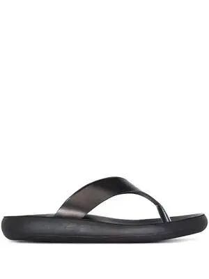 ANCIENT GREEK SANDALS Charys Leather Sandals - Black