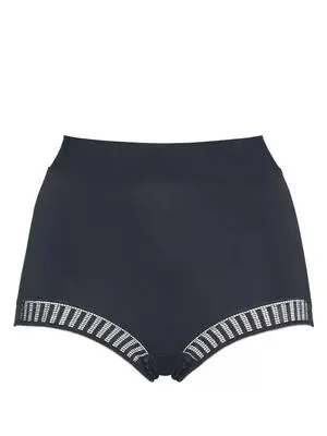 ERES Solange Graphic High-waist Briefs - Blue