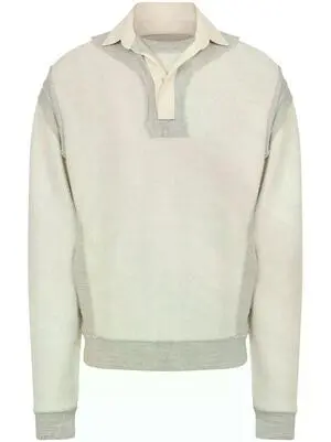 MAISON MARGIELA Textured-finish Polo Shirt