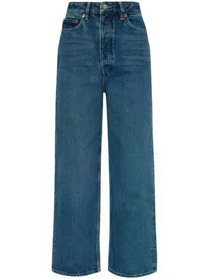 SAMSOE SAMSOE Organic Cotton Straight-leg Jeans