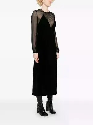 TWINSET Velvet Midi Coat