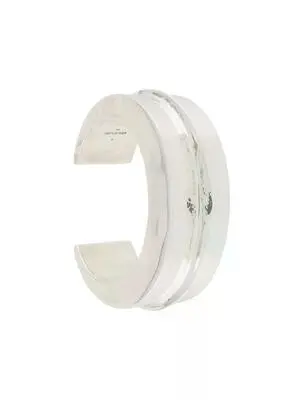 PARTS OF FOUR Crescent Folded Bracelet - Silver