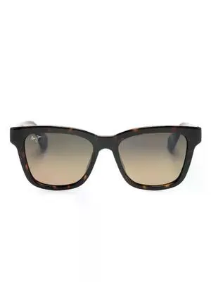 Maui Jim Hanohano Square-frame Sunglasses - Brown