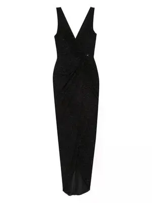 NISSA Glitter Maxi Dress