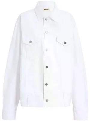 KHAITE Rizzo Panelled Denim Jacket