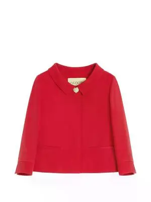 Valentino Garavani Crepe Couture Jacket - Red