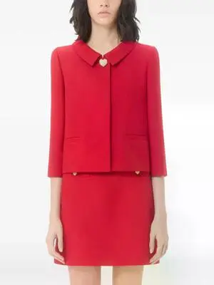 Valentino Garavani Crepe Couture Jacket - Red