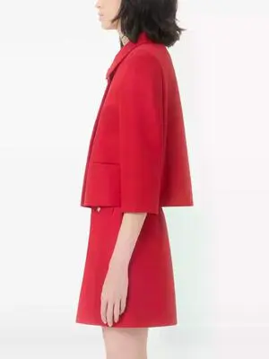 Valentino Garavani Crepe Couture Jacket - Red