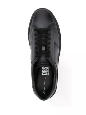 Santoni Double Buckle Sneakers
