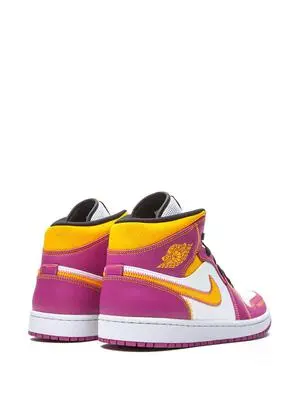JORDAN Air 1 Mid Día De Los Muertos Sneakers - Pink