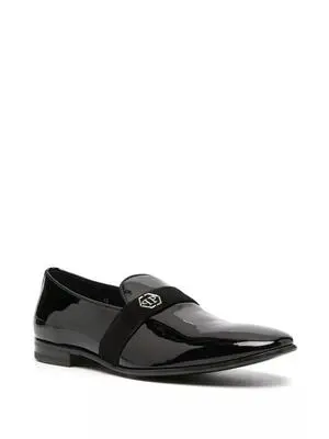 Philipp Plein Hexagon Plaque Loafers