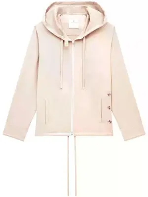 COURREGES Hooded Zip-up Jacket