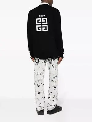 Givenchy 4g-motif Cotton Jumper