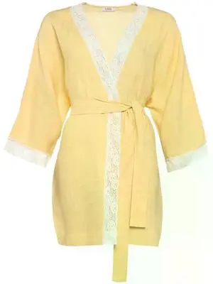 ERES Colline Linen Top - Yellow