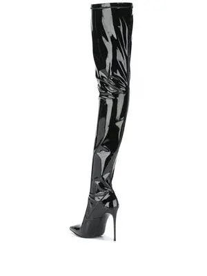 LE SILLA 120mm Eva Thigh-length Leather Boots