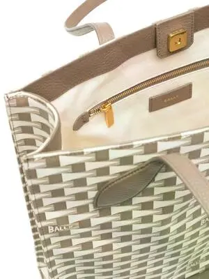 Bally Pennant Panelled Tote Bag