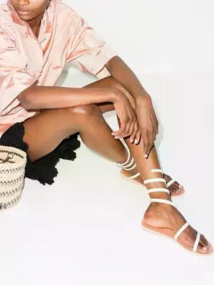 ANCIENT GREEK SANDALS Ofis Ankle-wrap Sandals